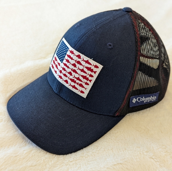 Columbia | Accessories | Great Condition Navy Blue Columbia Mesh ...